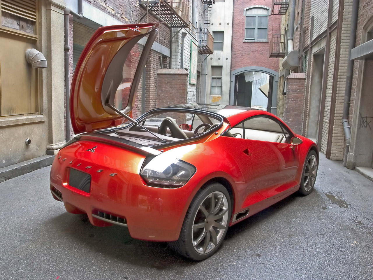 2004 Mitsubishi Eclipse Concept E - HD Pictures @ carsinvasion.com